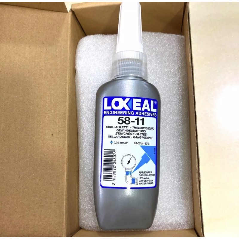 LOXEAL 58-11 Engineering Adhesive Pipe Sealant Thread Sealant (1x50ml) | Shopee Malaysia