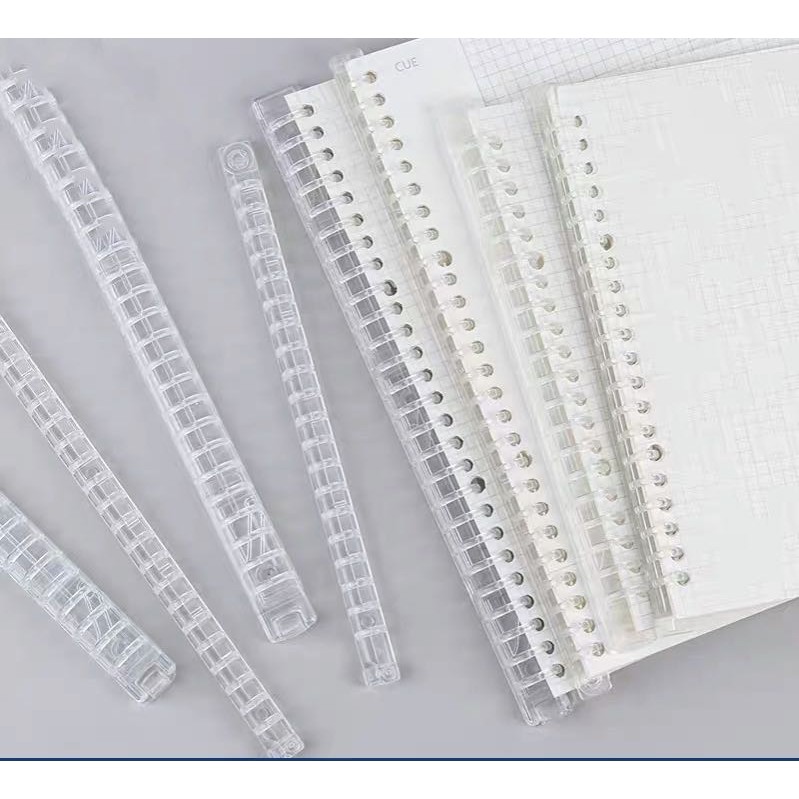 A5/B5/A4 Plastic Binding Combs + Binding Covers Set Loose-Leaf Accessories Set Binding | Shopee ...