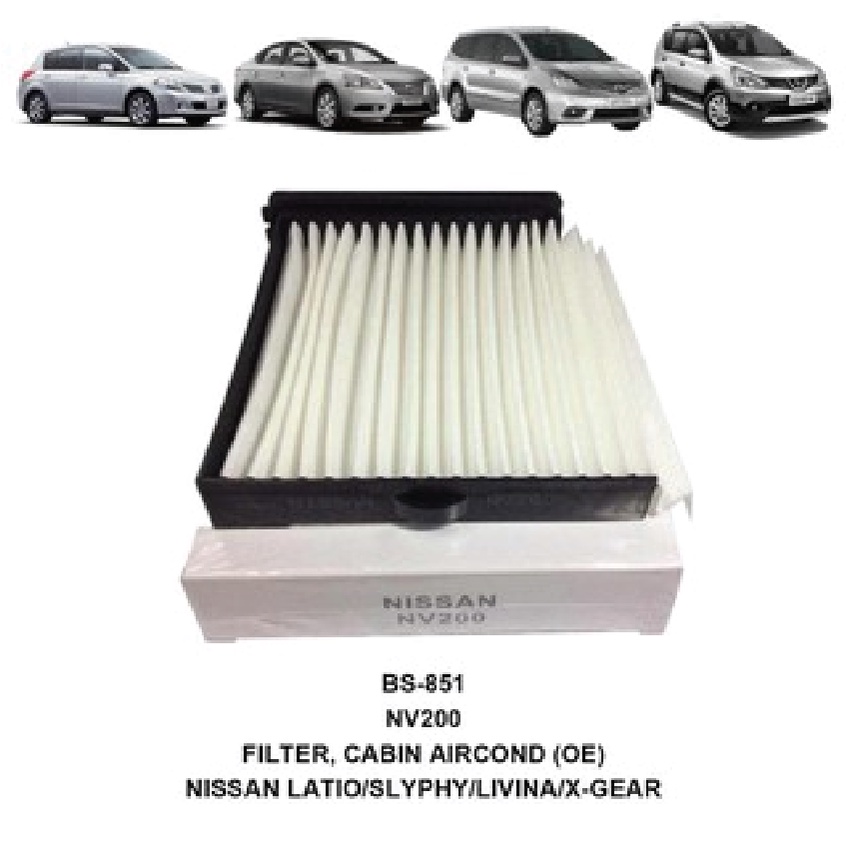 NISSAN LATIO/ LIVINA/ TEANA CABIN AIR COND FILTER | Shopee Malaysia NISSAN LATIO/ LIVINA/ TEANA CABIN AIR COND FILTER | Shopee Malaysia