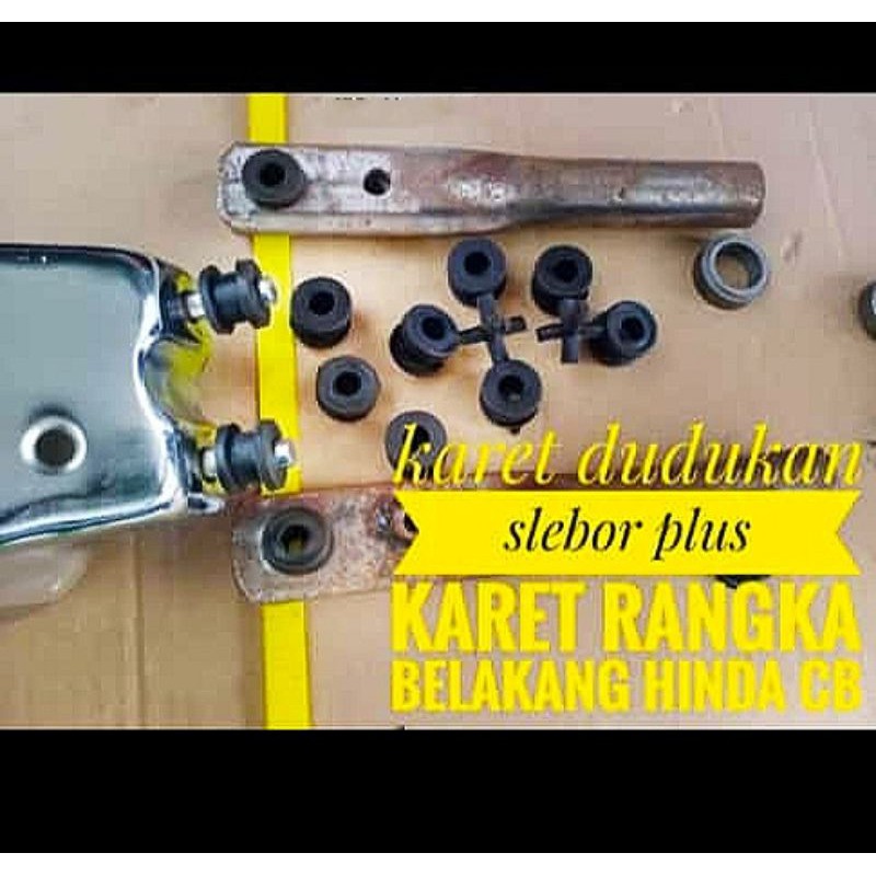 Rubber Boss boshing Boss boshing Frame Hole & Rear Fender Slit CB ...