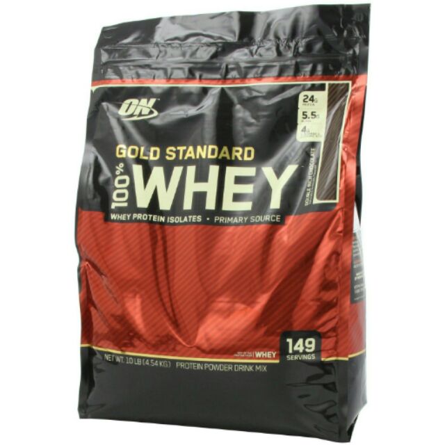 Optimum Nutrition 100% Whey Gold Standard 149Servings(10lbs) | Shopee ...