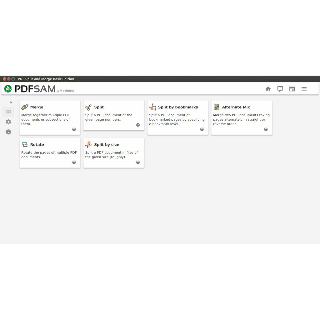 Pdfsam Basic software split merge and extract pages out of the adobe acrobat pdf | Shopee Malaysia