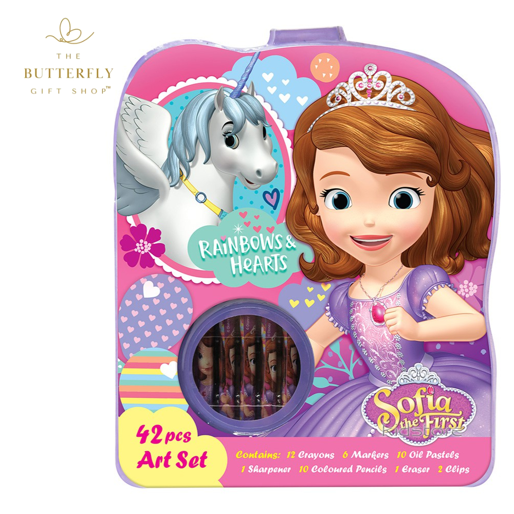 Disney Sofia The First 42pcs Art Set [Genuine Licensed product ...