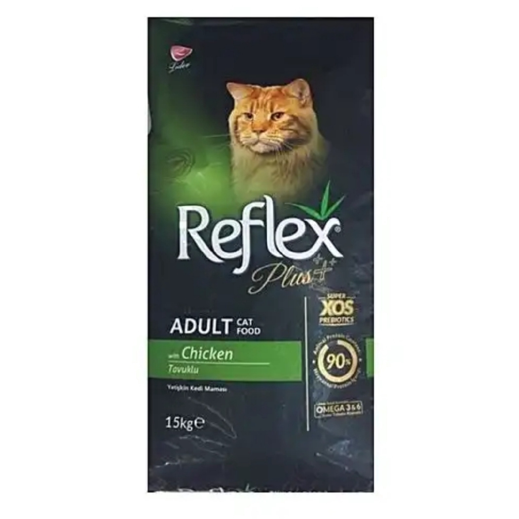Reflex Plus Adult Chicken Cat Food 15kg | Shopee Malaysia