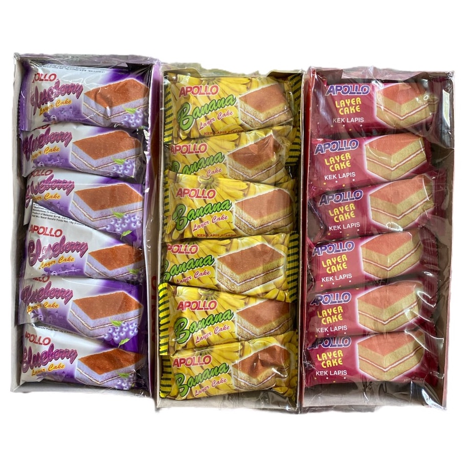 *NEW Flavour* APOLLO LAYER CAKE - 8 Flavours - Expired date : 2026 ...