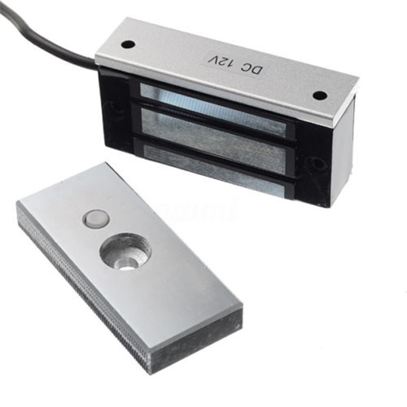 Electromagnetic Lock 60KG 12V 24V Electronic Electric Magnetic Lock ...