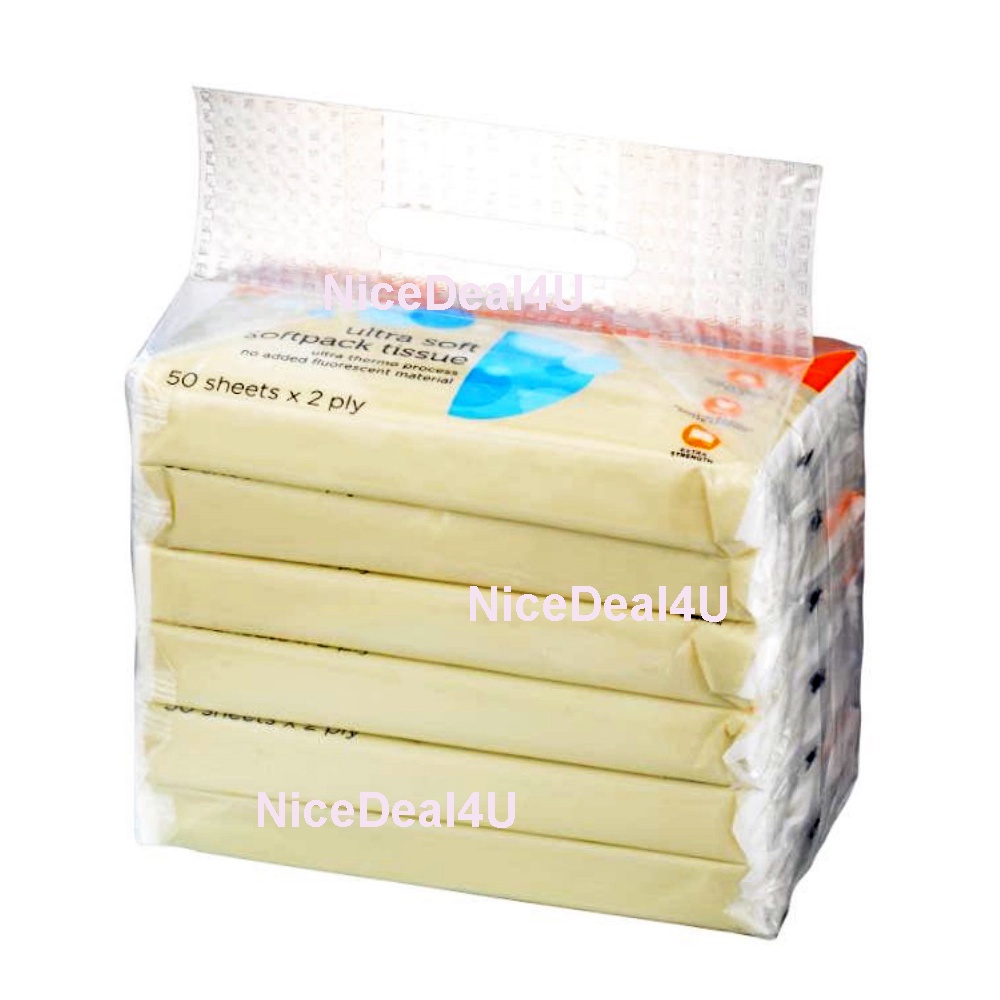 Guardian Ultra Soft Softpack Tissue Extra Strength Facial Tissues ...