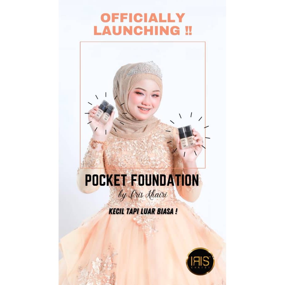 🔥READY STOCK🔥 NEW POCKET FOUNDATION IRIS KHAIRI ORI💯 | Shopee Malaysia