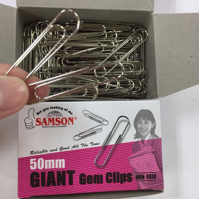 Samson Giant Gem Clips (50mm, 100g) | Shopee Malaysia