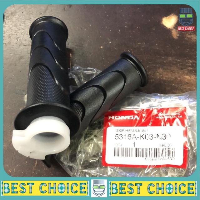 HONDA WAVE DASH FI FUEL INJECTION HANDLE GRIP SET ORIGINAL 5316A-KWW ...