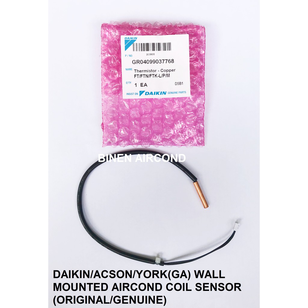 [ORIGINAL/GENUINE] DAIKIN/ACSON WALL MOUNTED AIRCOND INDOOR COIL SENSOR ...