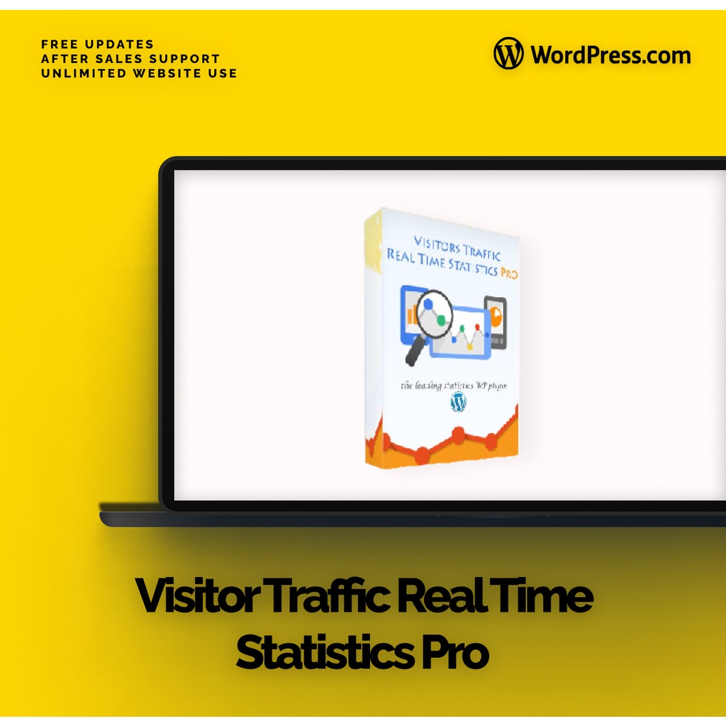 Visitor Traffic Real Time Statistics Pro - Wordpress Plugin | Shopee Malaysia