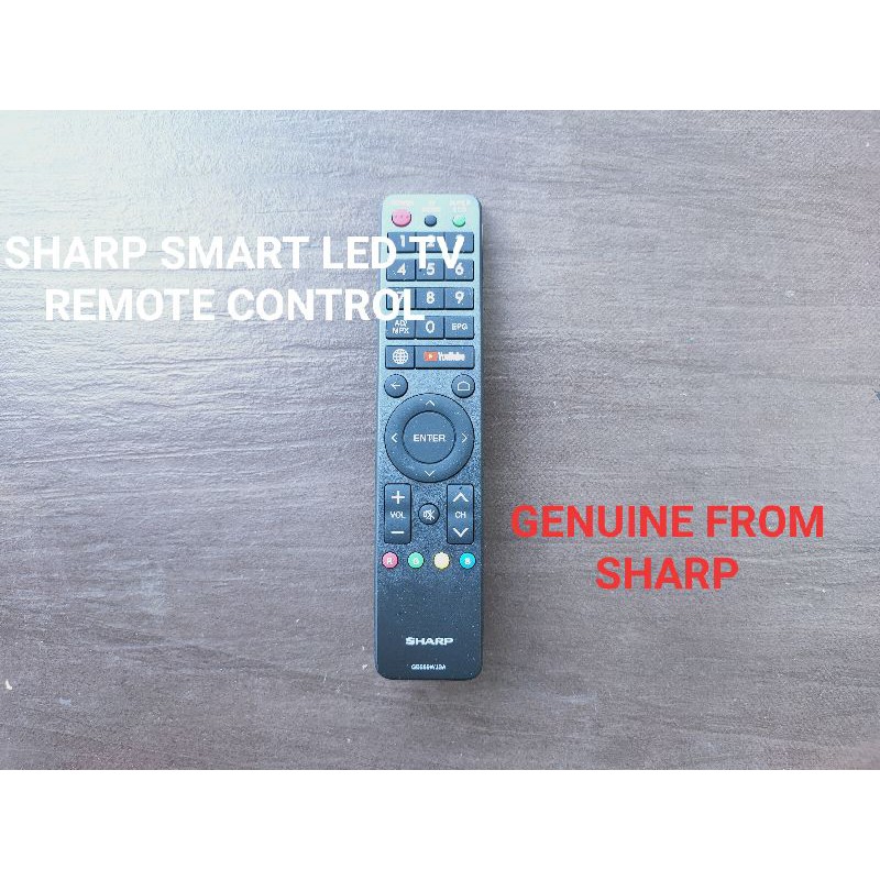 SHARP PINTAR TV ALAT KAWALAN JAUH/SHARP LCD SMART LED TV REMOTE CONTROL ...