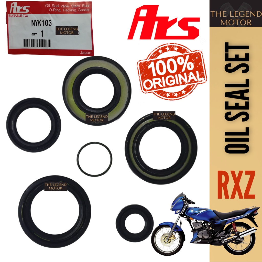 YAMAHA RXZ RXZ135 OIL SEAL SET ENGINE GASKET ORING BUSH GETAH ENJIN O ...
