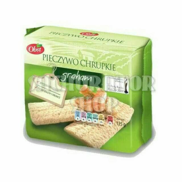Obst Crisp Bread Crispbread Graham Cracker Crackers 125 Gr | Shopee ...