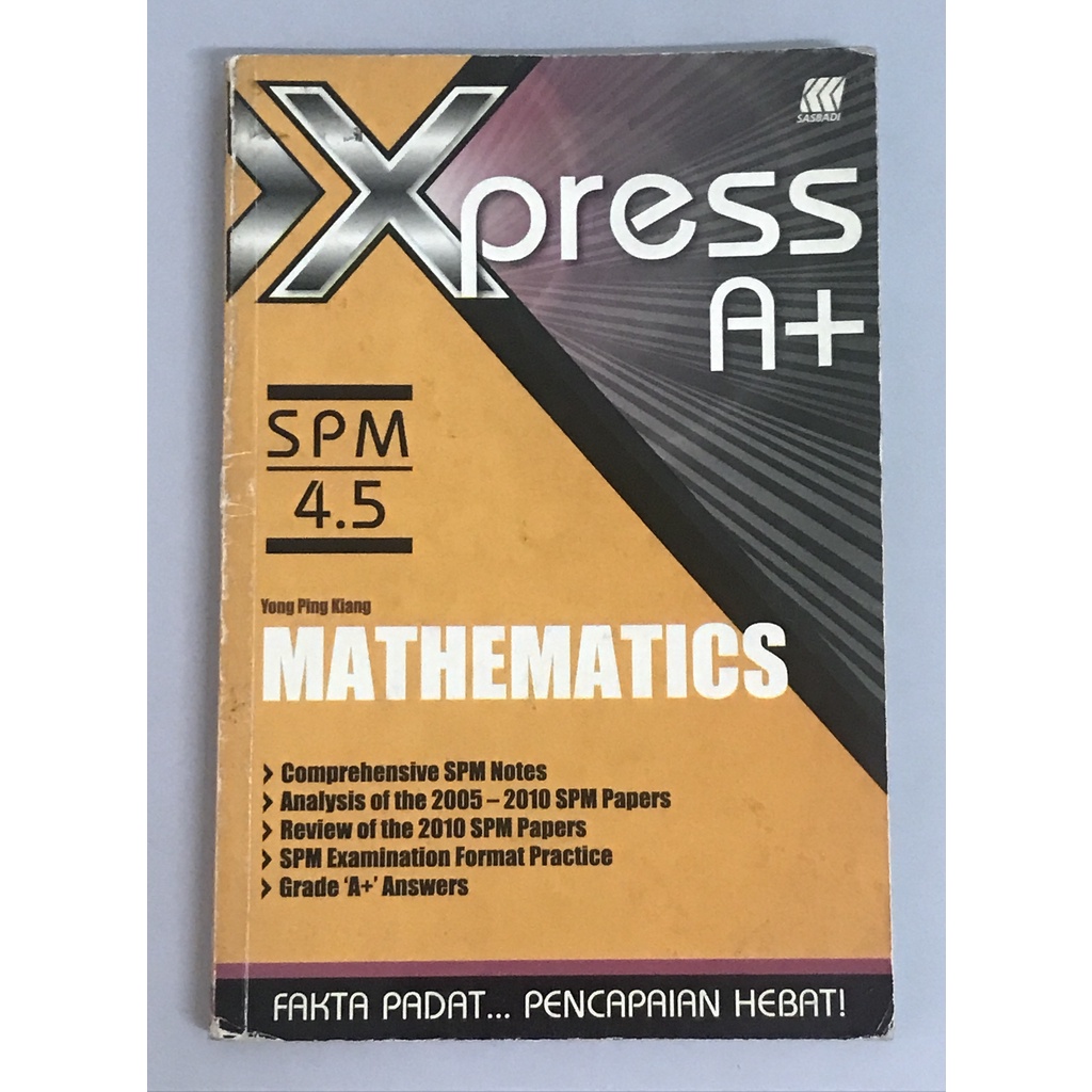 Xpress A+ SPM 4 · 5 Modern Mathematics | Shopee Malaysia