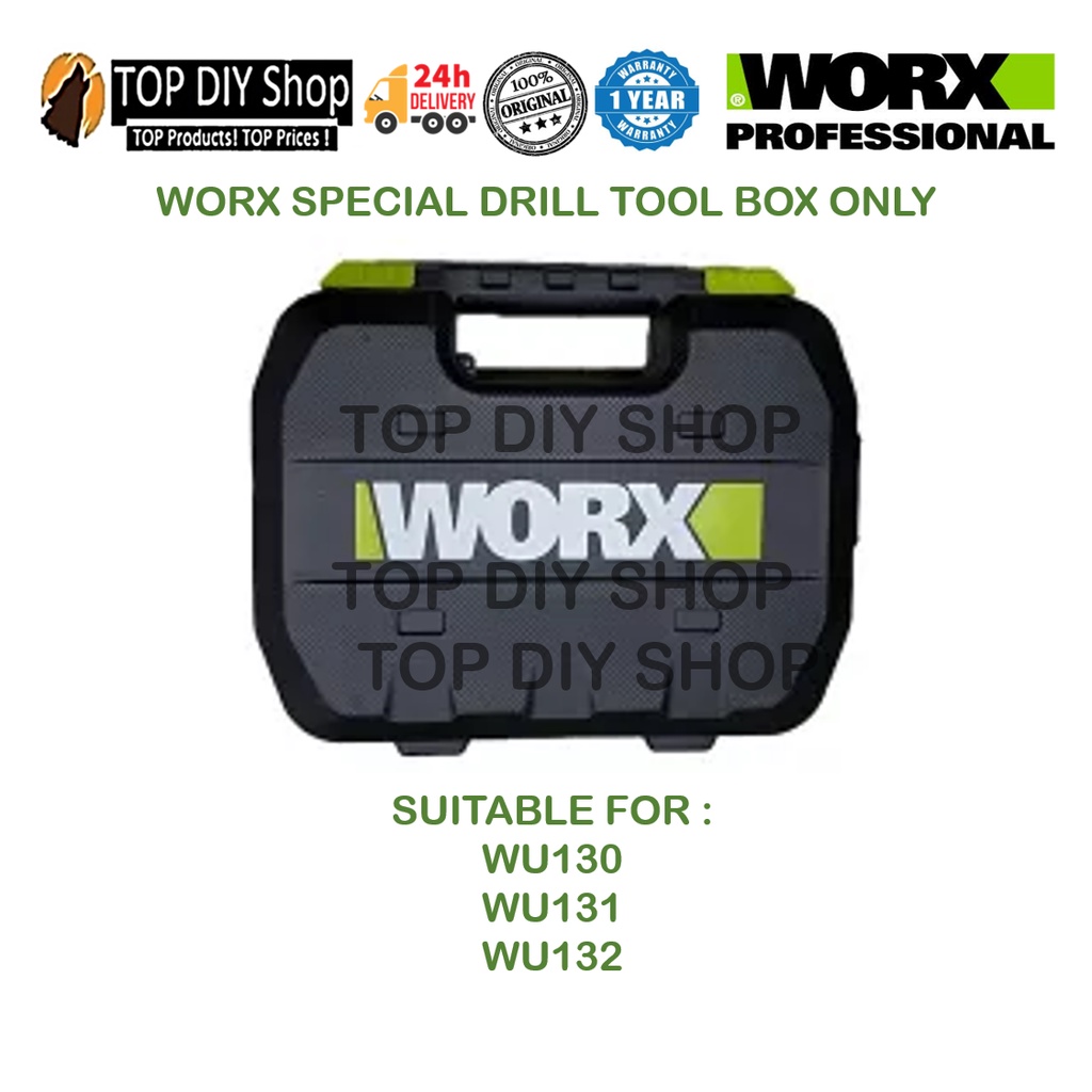 WORX Tool Box Special Original WU189 WU130 WU131 Drill Tool Box ...