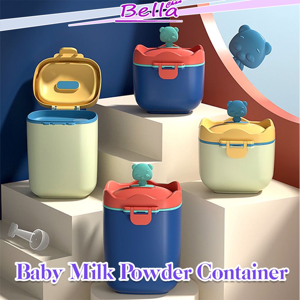 POWDER CONTAINER Portable Baby Milk Powder Box Milk Powder Container ...