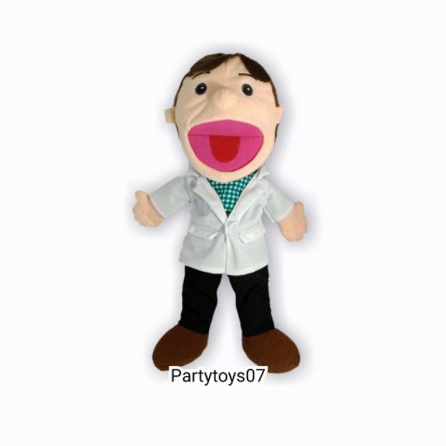 General doctor character hand puppets - hand puppets - muppets | Shopee ...
