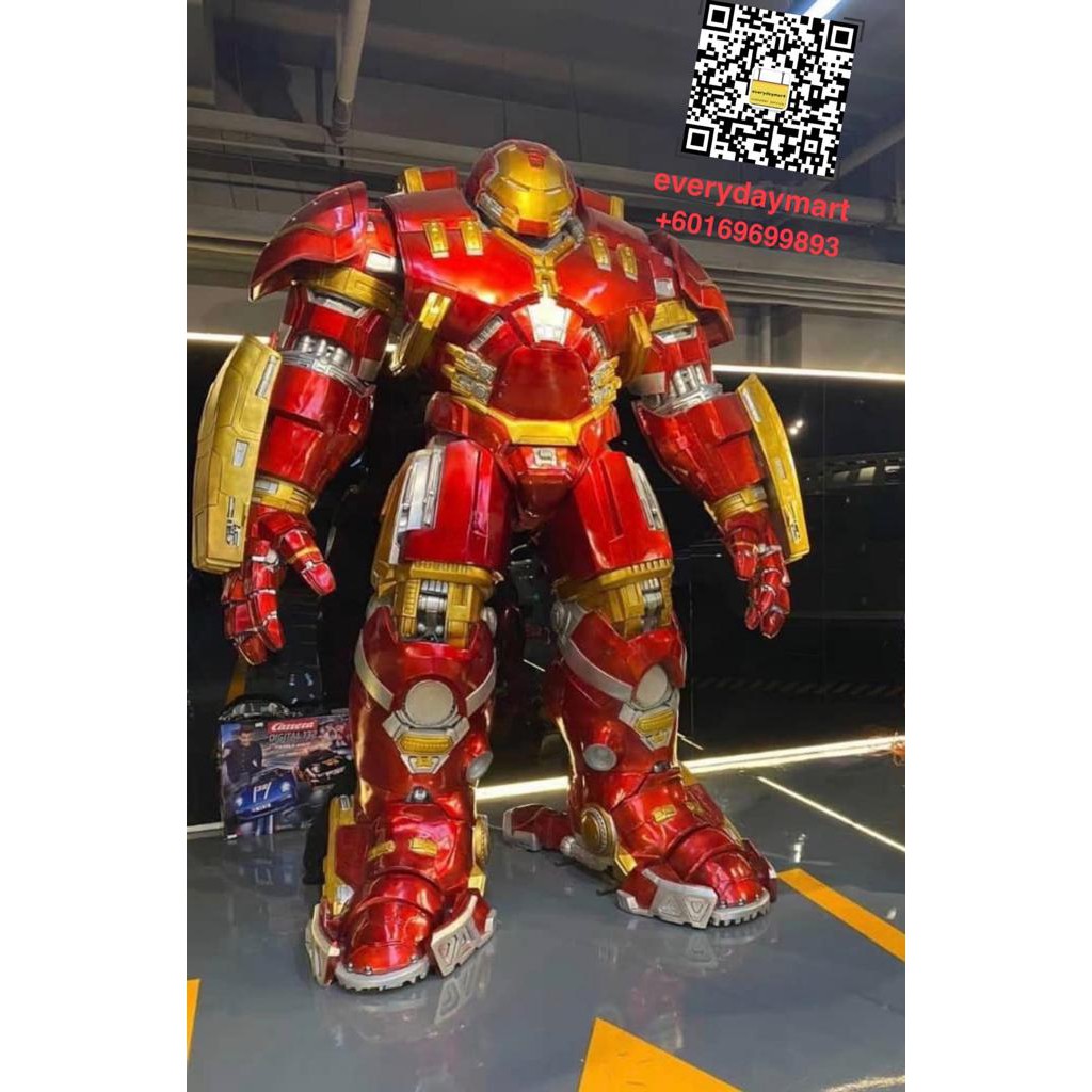 🔥LIFE SIZE🔥MARVEL COMICS💥HULKBUSTERS💥MK 44 IRON MAN THE AVENGERS 1:1 SCALE STATUES ACTION FIGURE ...