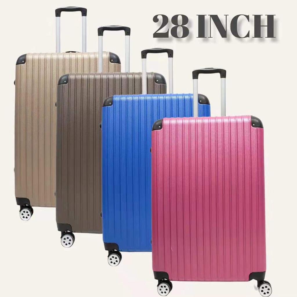 Travel luggage big offer！28inch XL ABS suitcase Beg Bagasi 28 inch ...