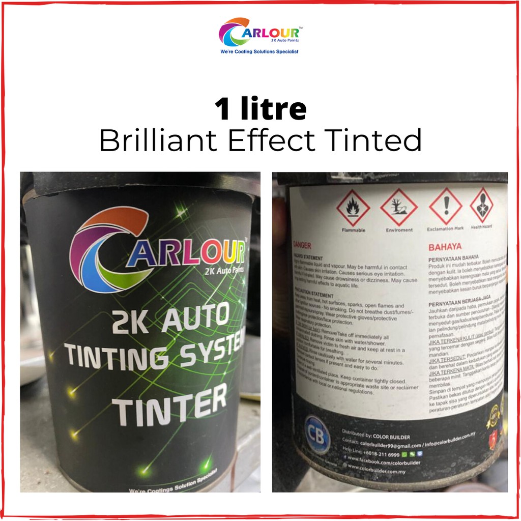 Candy Brilliant Tinter 色母 2K Universal Auto Colorant Tinting Paste ...