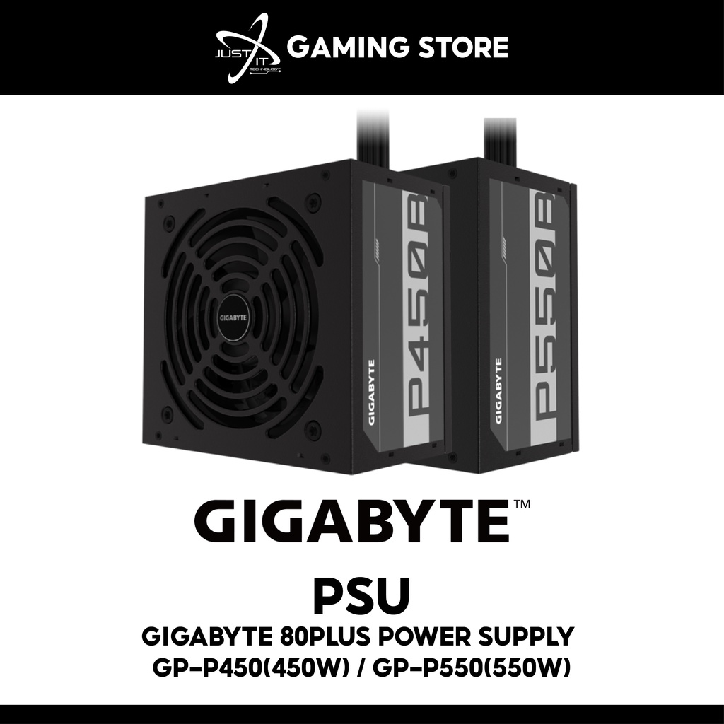 GIGABYTE P450B (450W) / P550B (550W) / P650B (650W) 80PLUS POWER SUPPLY ...