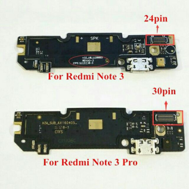 Xiaomi redmi note 3 charging usb port board | Shopee Malaysia