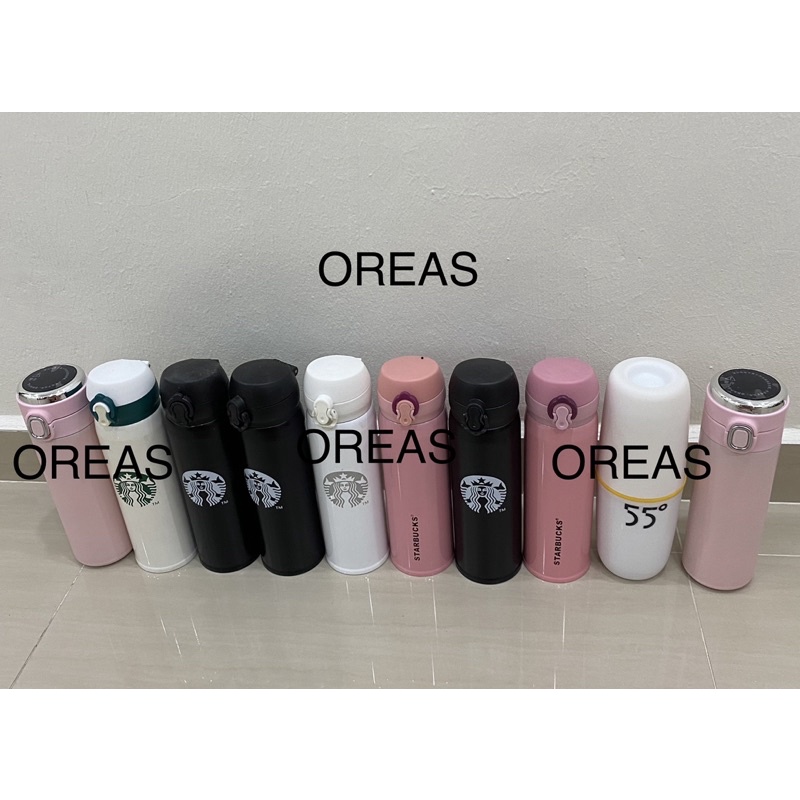 OREAS STARBUCKS Stainless steel flask thermos /Botol Termos Tahan Panas ...