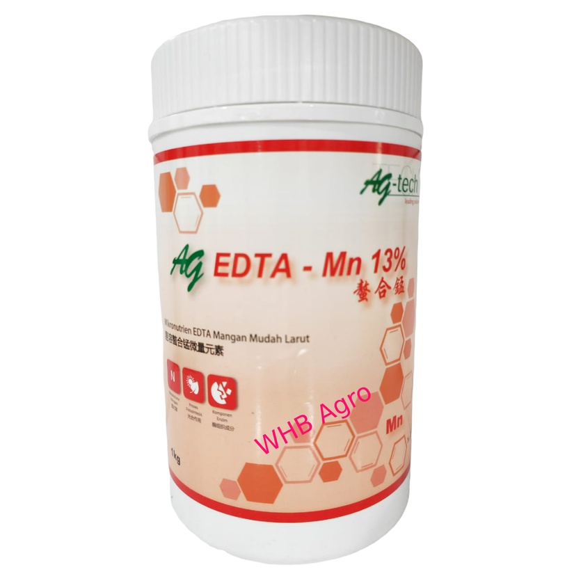 Ag EDTA - Mn 13% Fertitrade - ( 1kg ) 👍 💯 | Shopee Malaysia