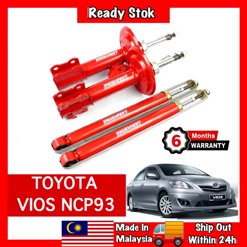 TOYOTA VIOS NCP42 / NCP93 & NCP150 ABSORBER HEAVY DUTY PROEXPERT [Fast ...