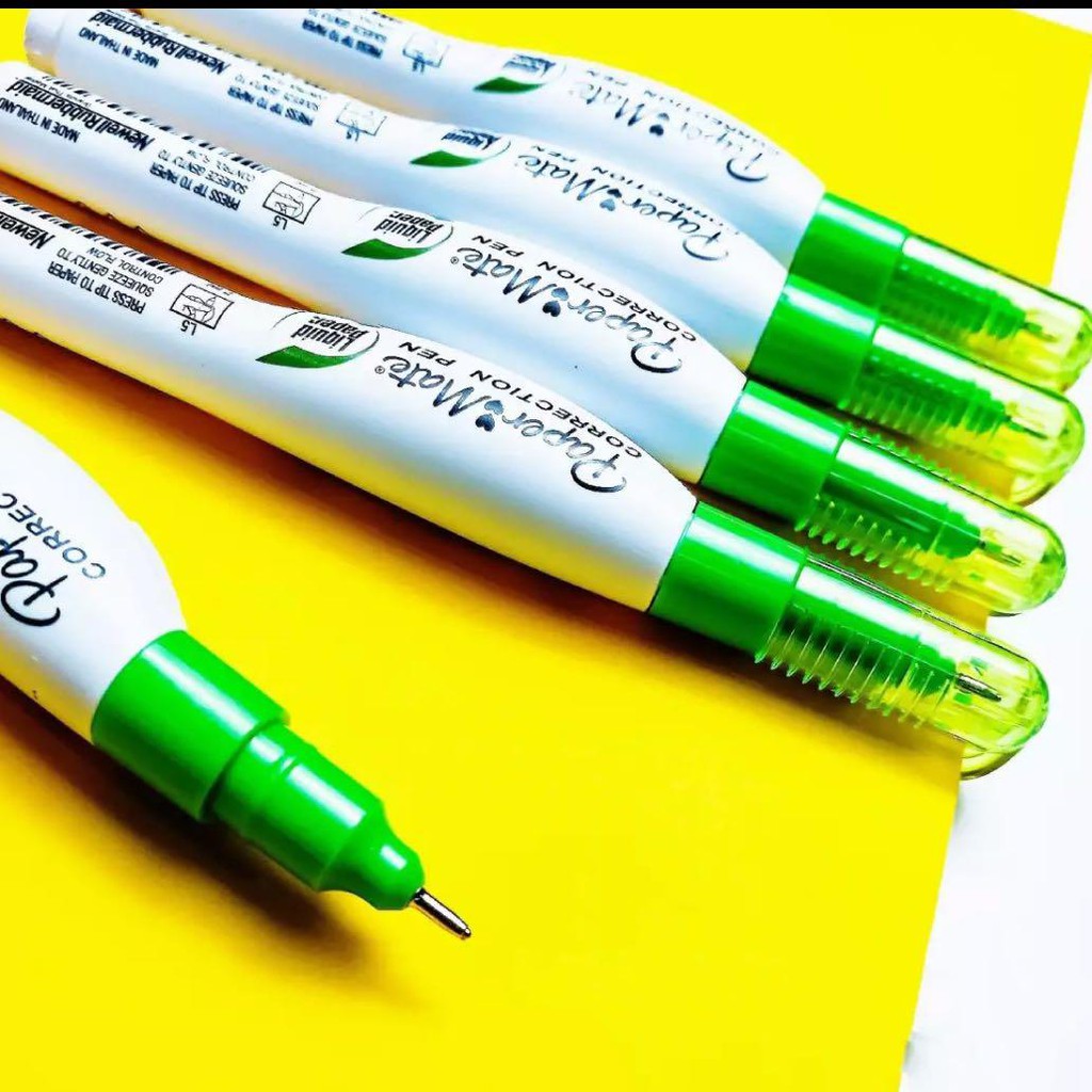 Ready Stock PaperMate Liquid Paper Correction Pen 7ml 1 Pcs Shopee Malaysia