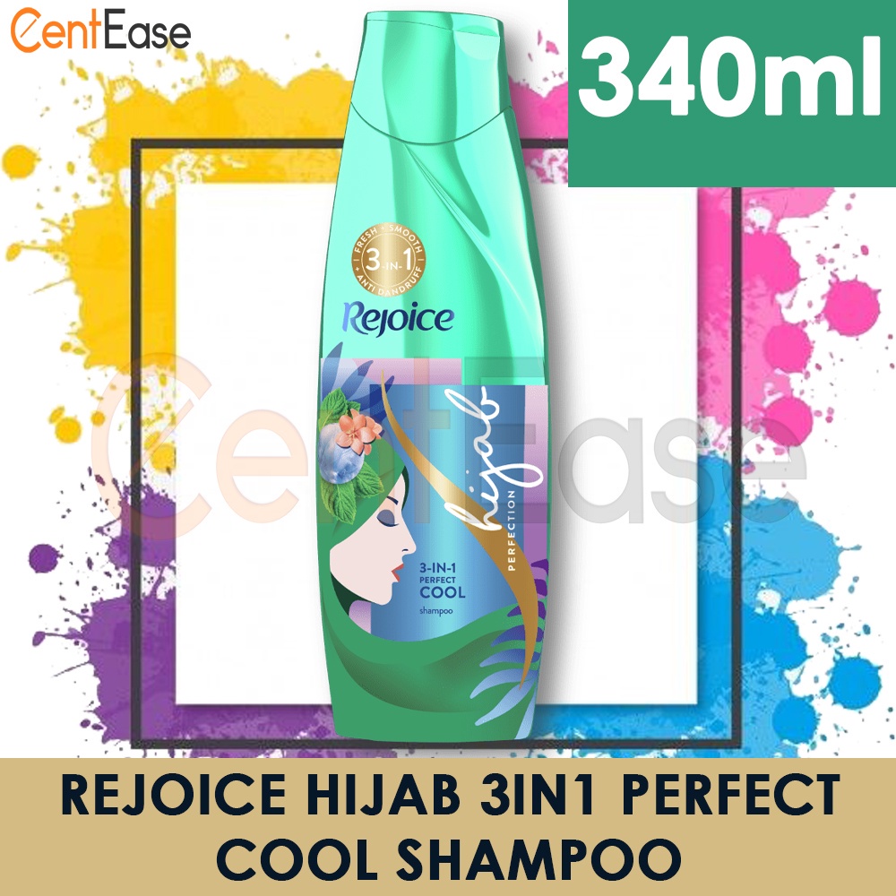 Rejoice Hijab 3-in-1 Perfect Cool Hair Shampoo 340ml | Shopee Malaysia