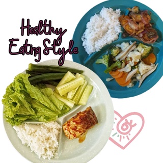 PINGGAN DIET SUKU SUKU SEPARUH Pinggan Sihat Diet Plate 3 Compartment ...