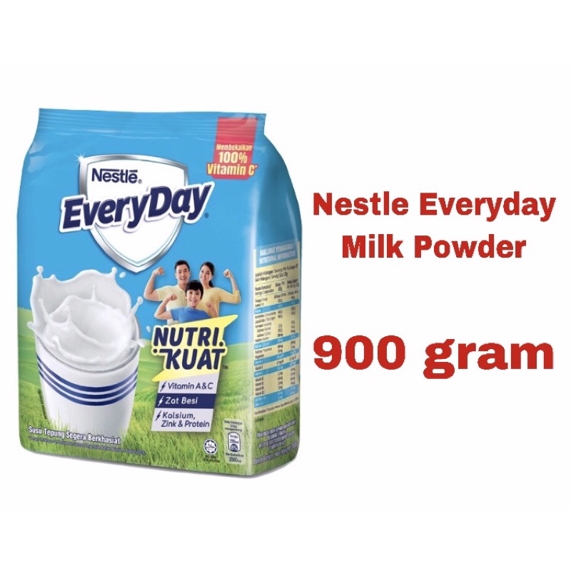 Nestle Everyday Milk Powder 900g (Exp: Dec 2022) | Shopee Malaysia