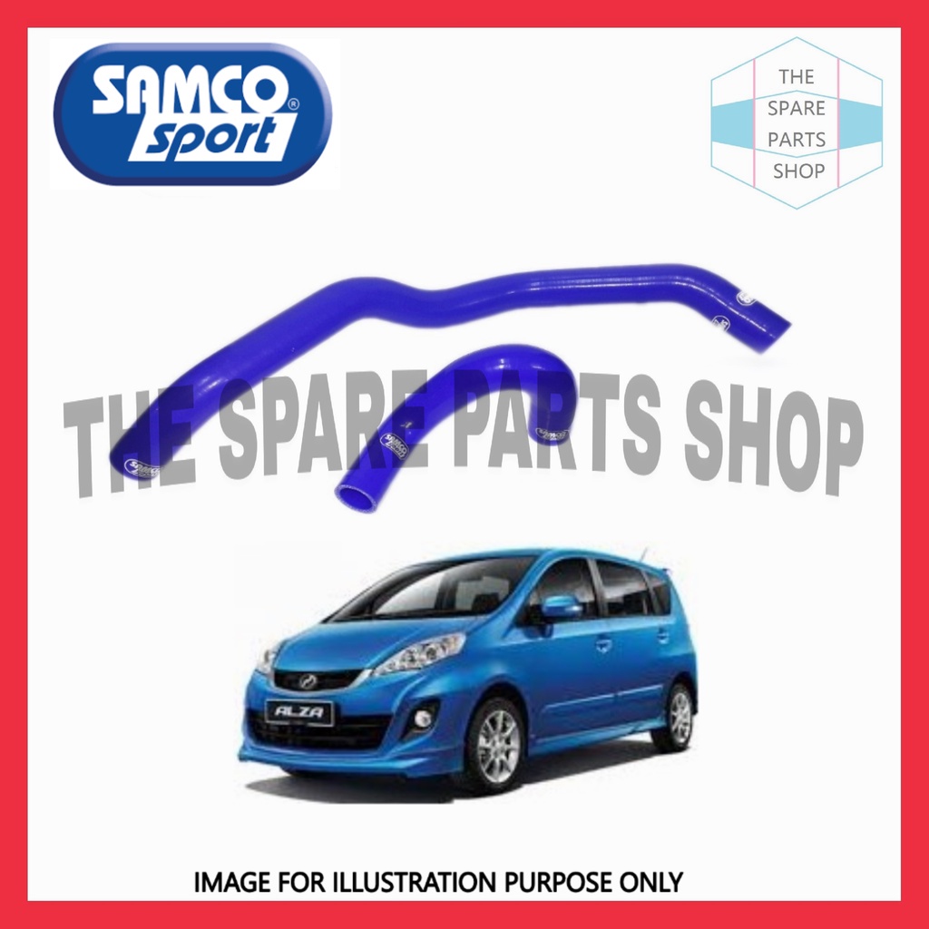 PERODUA ALZA (SILICONE) SAMCO BRAND HOSE RADIATOR BY PASS WATER PUMP ...
