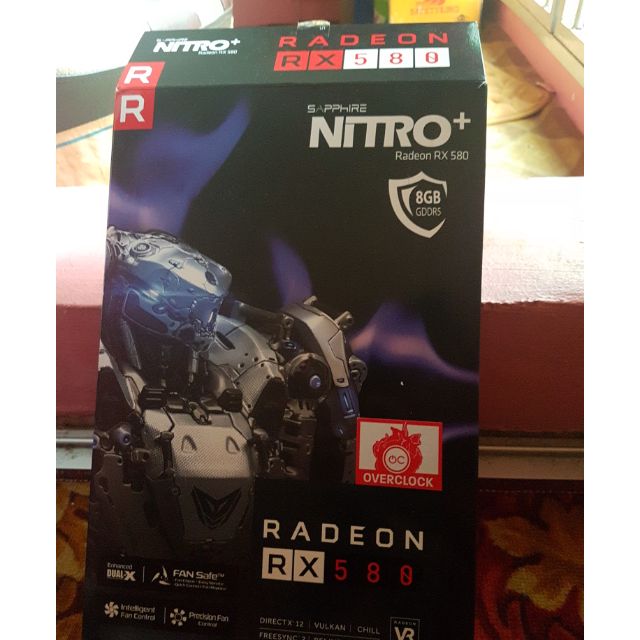 Sapphire nitro ++ Rx580 8gb | Shopee Malaysia