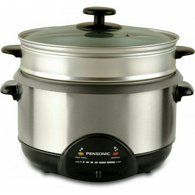 PENSONIC MULTI COOKER 3.8L, PENSONIC ELECTRIC PAN MULTI COOKER ...