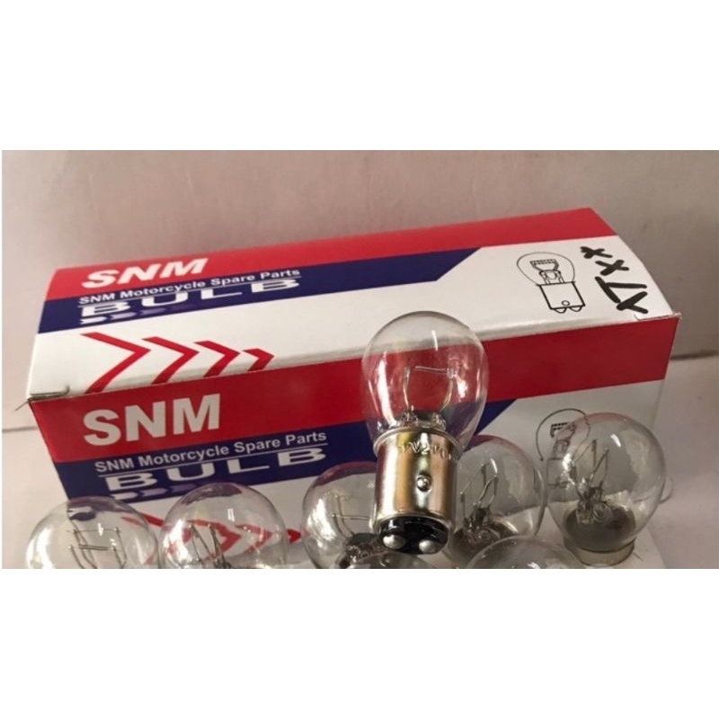 Rear bulb 12V 21/6 CP Tail Lamp Mentol for Honda Yamaha Suzuki (1PC ...