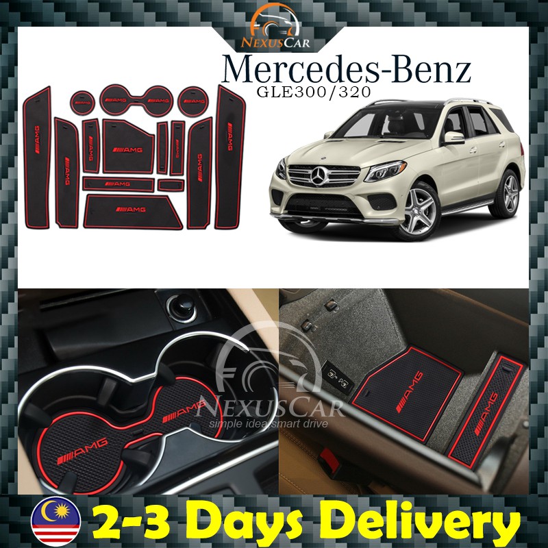 Nexus Car Mercedes Benz GLE W166 2016-2019 Car Interior Slot Mat ...