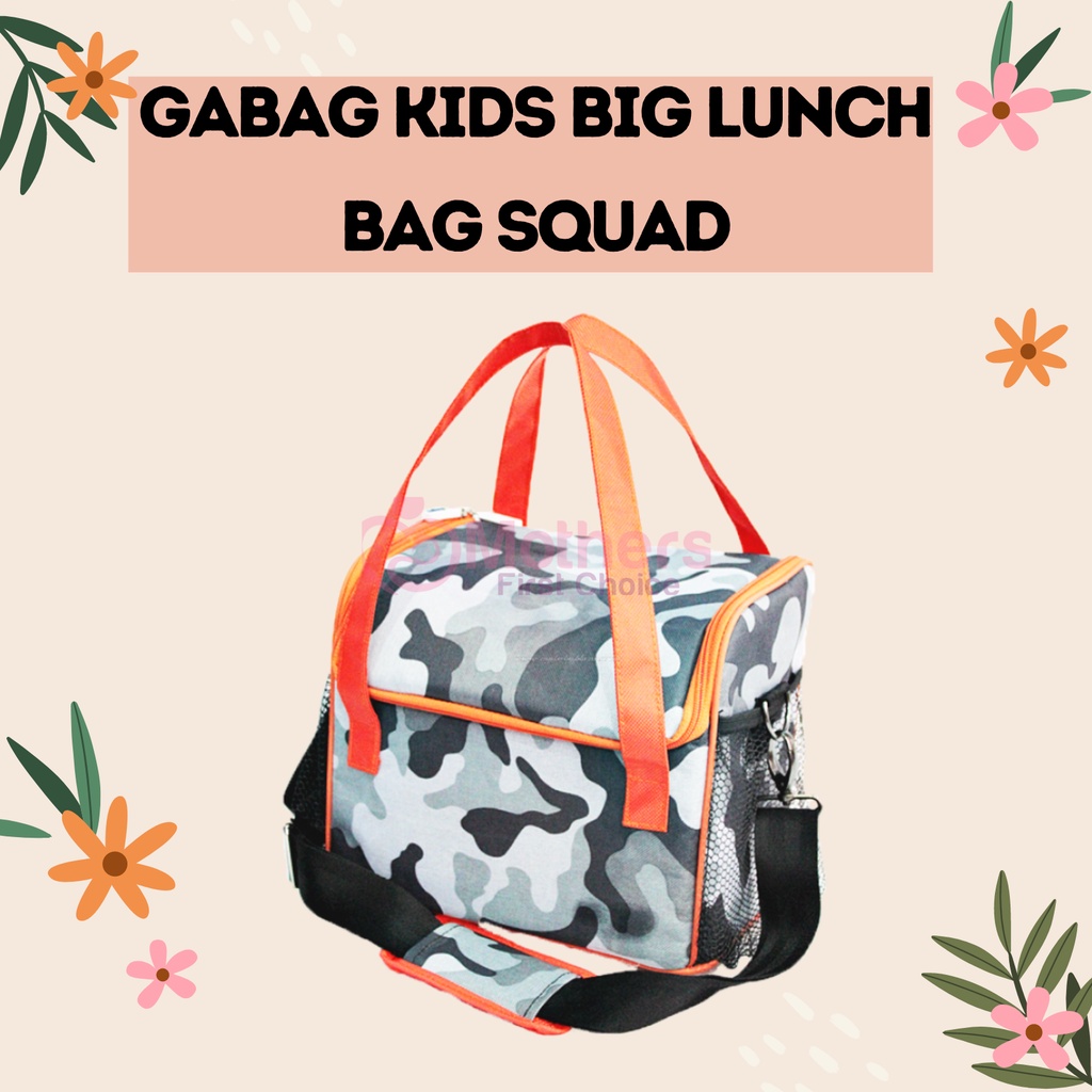 ORIGINAL GABAG KIDS BIG LUNCH BAG SQUAD / GABAG SQUAD | Shopee Malaysia