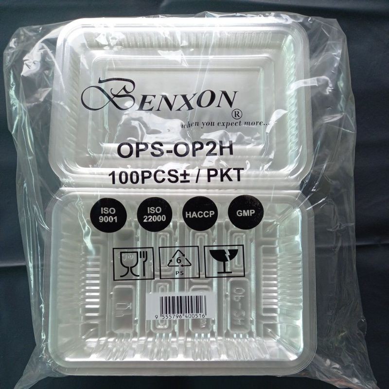OPS 2H Plastic Container (100pcs+/-) | Shopee Malaysia