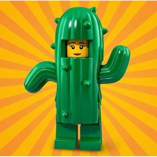 SEALED PACK LEGO 71021 CMF Series 18 ~ Cactus Girl minifigure {MISP ...