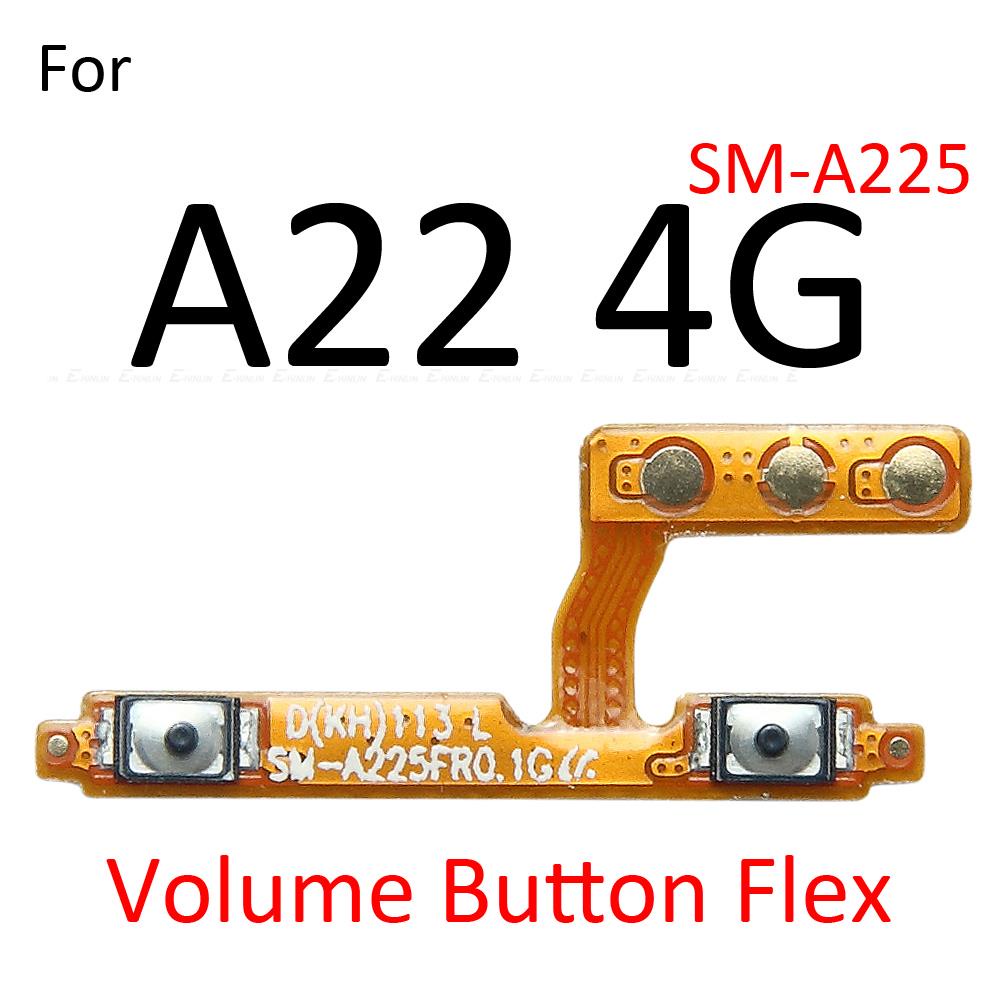 Switch Power ON OFF Button Flex Cable For Samsung Galaxy A02 A12 A22 ...