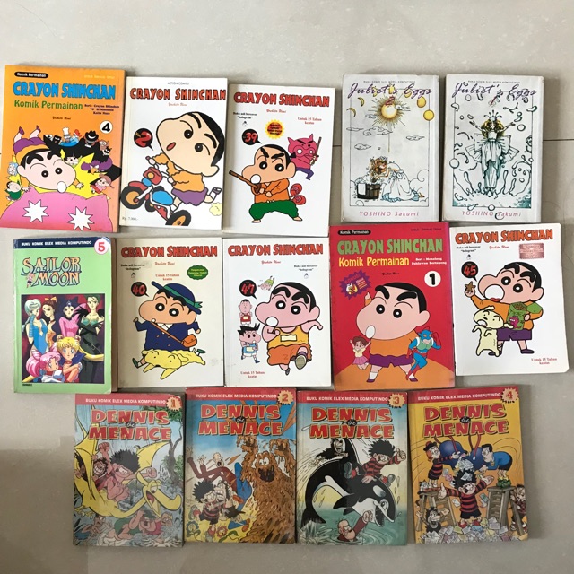 Crayon Shinchan Comics Sailormoon Comics Juliet Egg Comics Comics ...