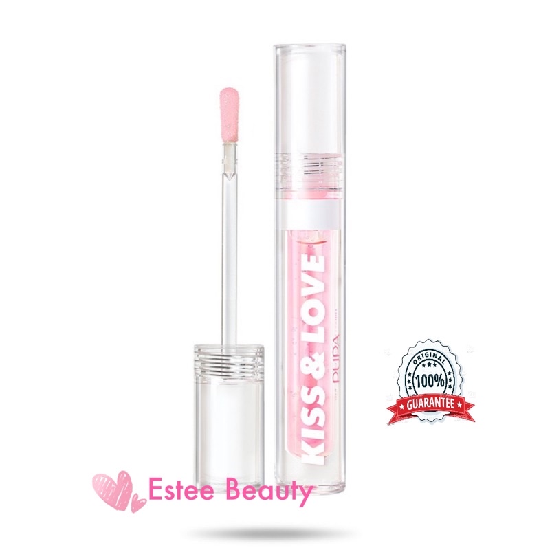 PUPA ENJOY! KISS & LOVE LIP BALM (001 CLEAR KISS) | Shopee Malaysia