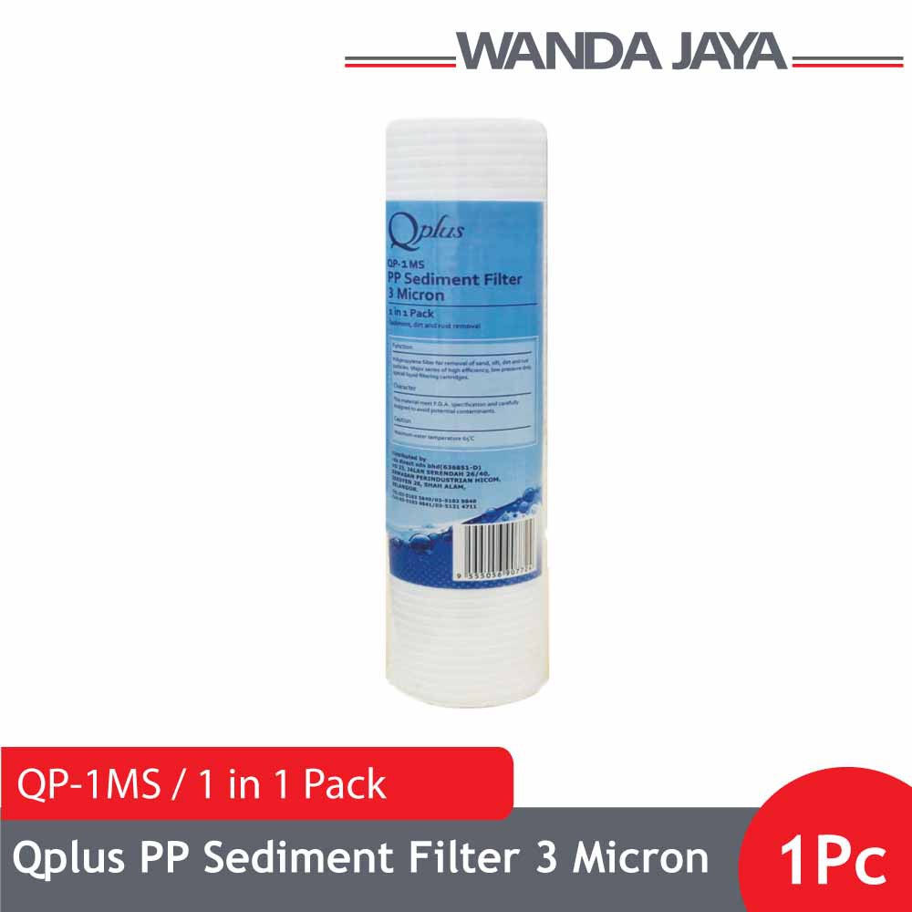 Qplus PP Sediment Filter 3 Micron (QP-1MS) (1 Pack) | Shopee Malaysia