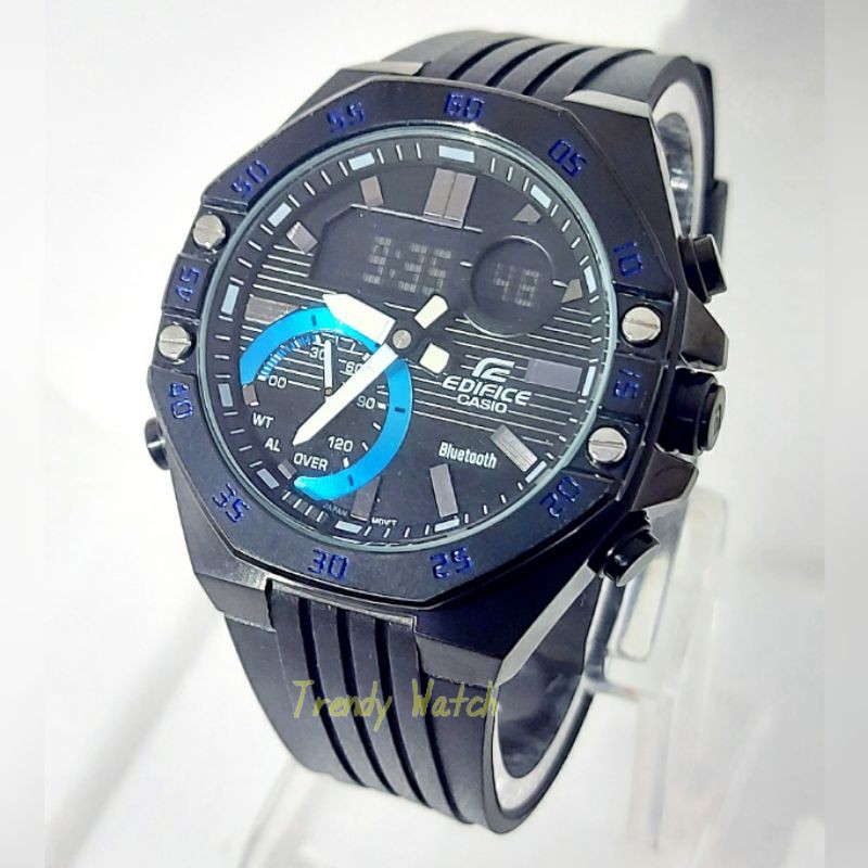 🔥SPACIAL OFFER🔥 EDIFICE ECB-10 RUBBER STRAP WITH AUTOLIGHT | Shopee ...