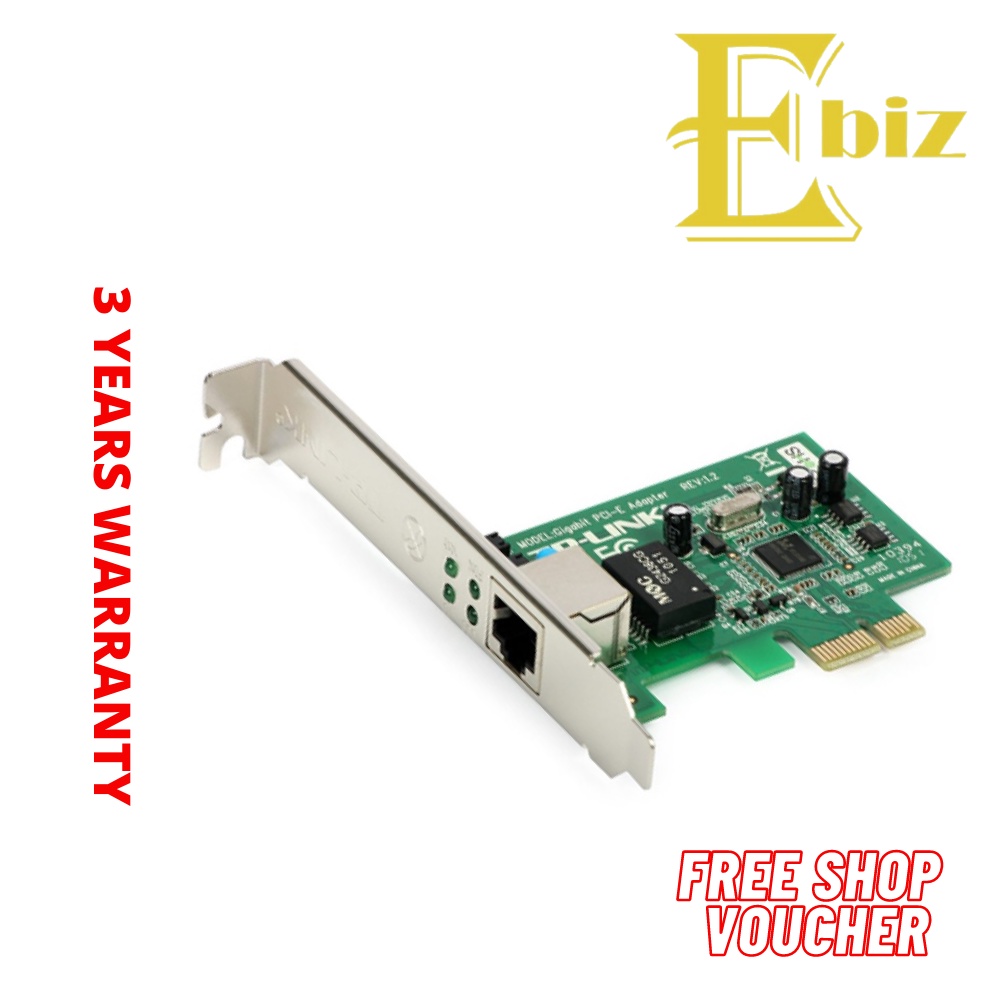 TP-LINK TG-3468 GIGABIT PCI EXPRESS NETWORK ADAPTER | Shopee Malaysia
