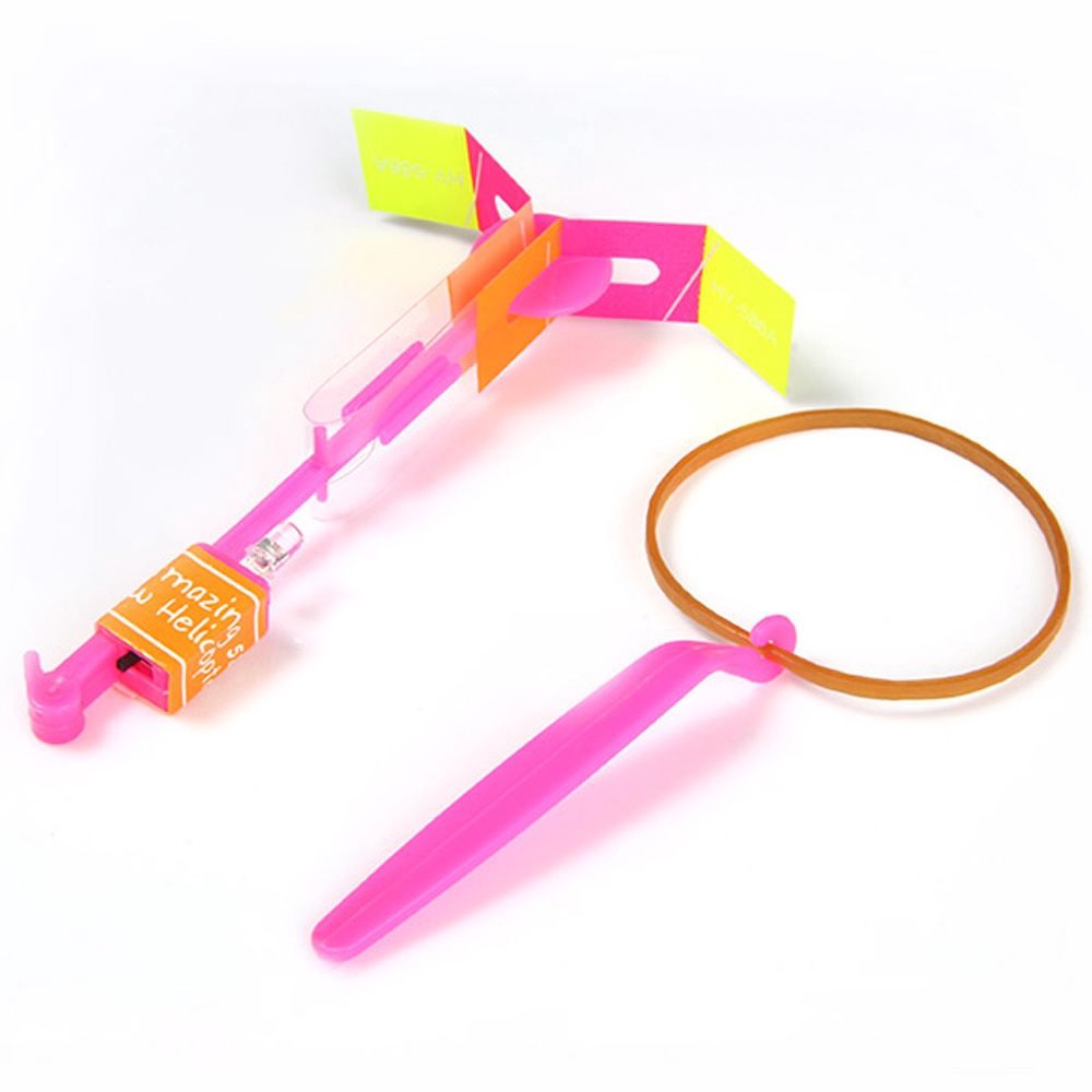 OUTDOOR ENTERTAINMENT ARROW HELICOPTER LED FLYING - CHILDREN TOYS (PINK ...